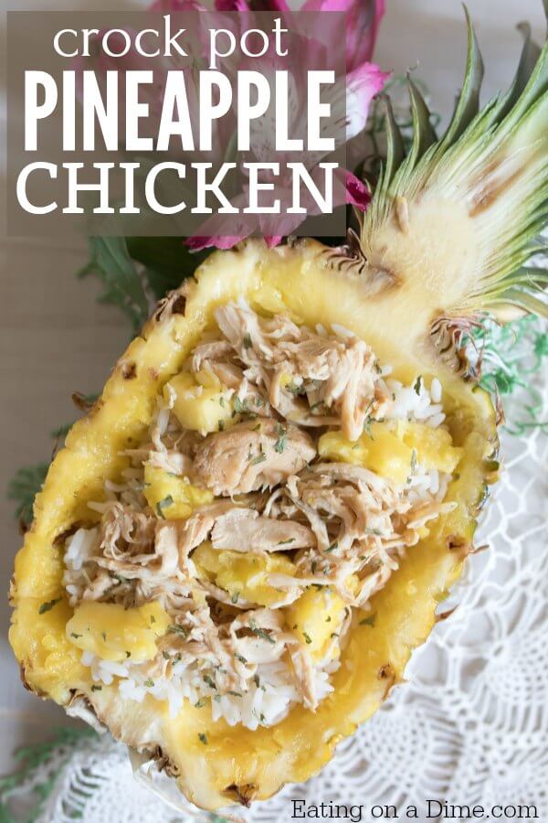 Crockpot Pineapple Chicken Recipe Chicken And Pineapple Recipe