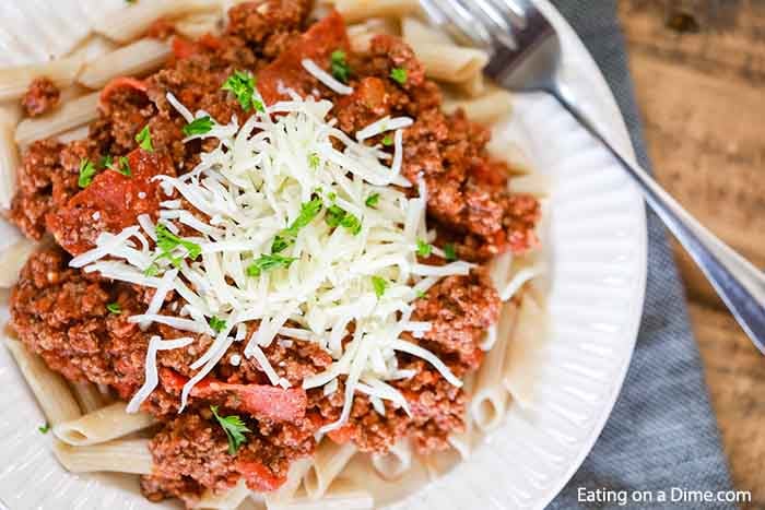 Pepperoni Pasta Recipe - Easy and Frugal 20 Minute Dinner
