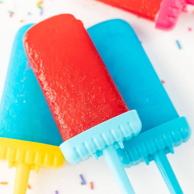 Super Easy Jell-O Popsicles - only 2 ingredients! - Eating on a Dime