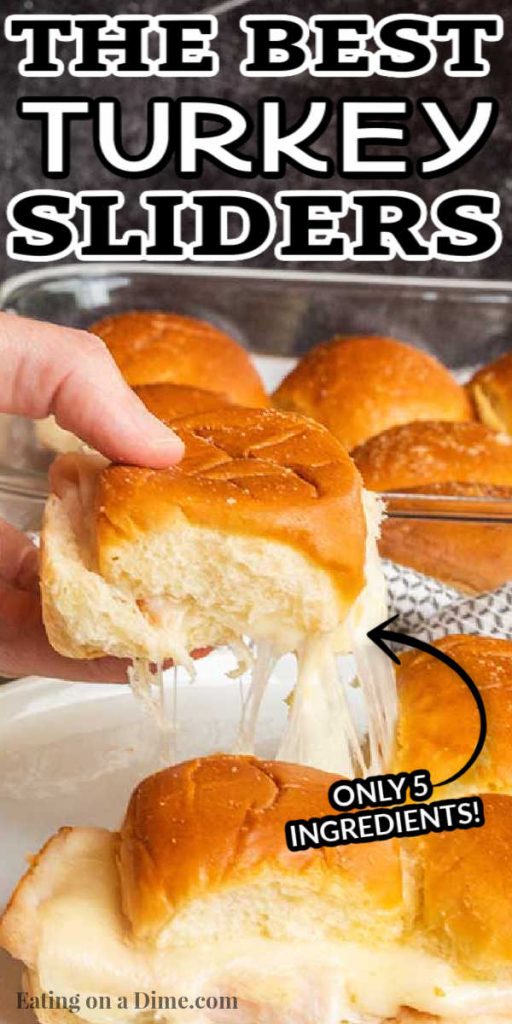 Hawaiian Turkey and Cheese Sliders (& VIDEO!) - Baked Turkey Sliders