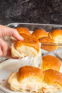 Hawaiian Turkey and Cheese Sliders (& VIDEO!) - Baked Turkey Sliders