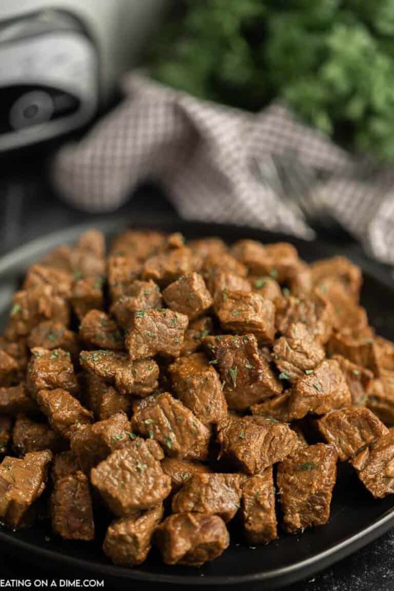 CrockPot Steak Bites Recipe & VIDEO