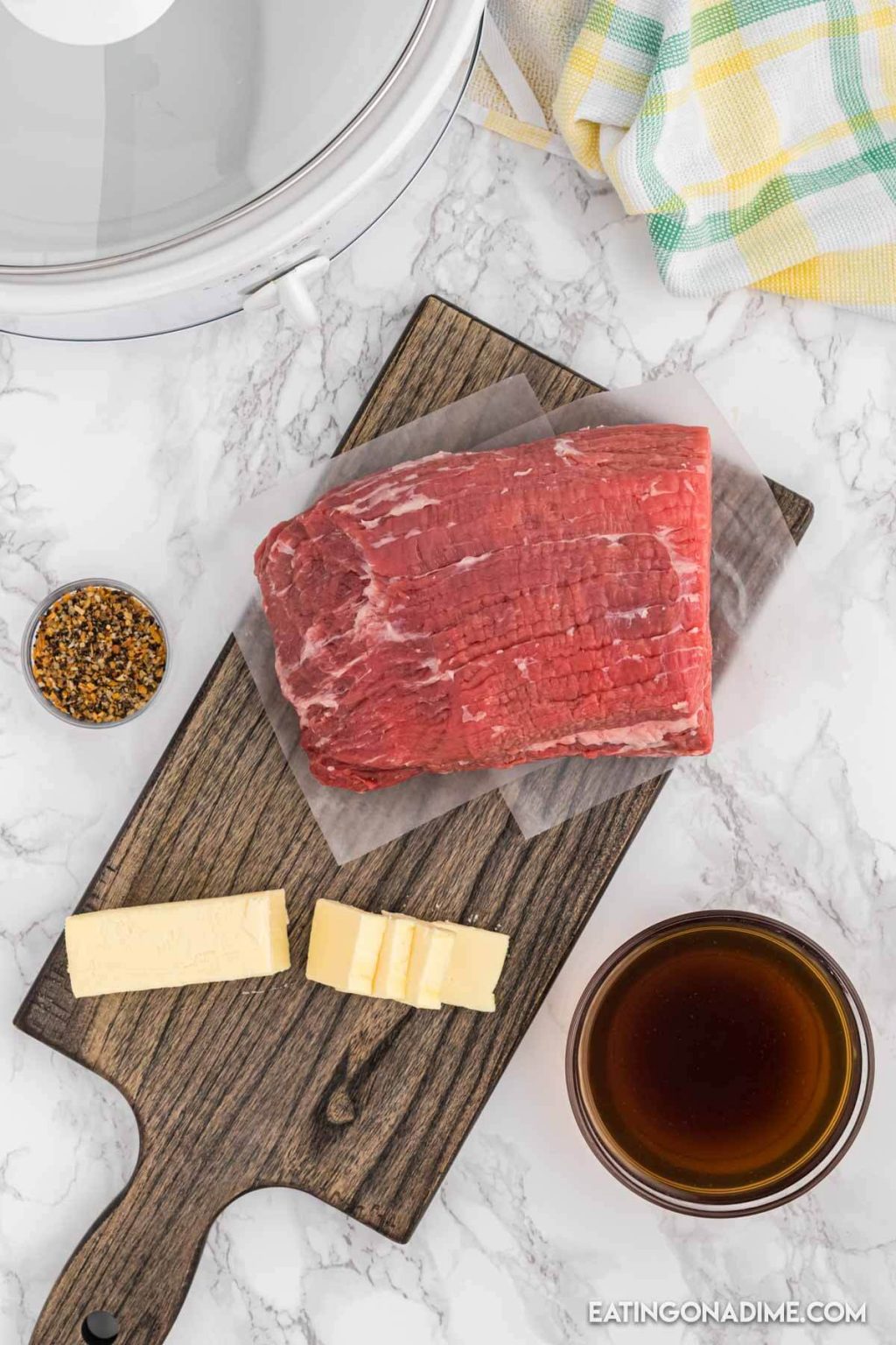 Crock Pot Shredded Beef Recipe - Only 3 Ingredients!