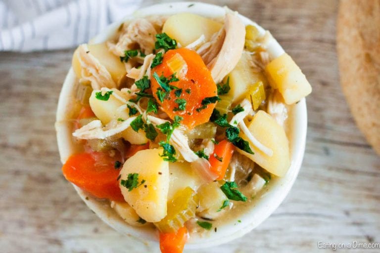 Instant Pot Chicken Stew Recipe - Ready in under 30 minutes!