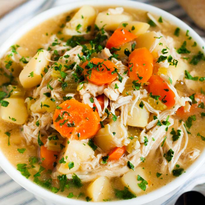 Crock Pot Chicken Stew Recipe Slow Cooker Chicken Stew