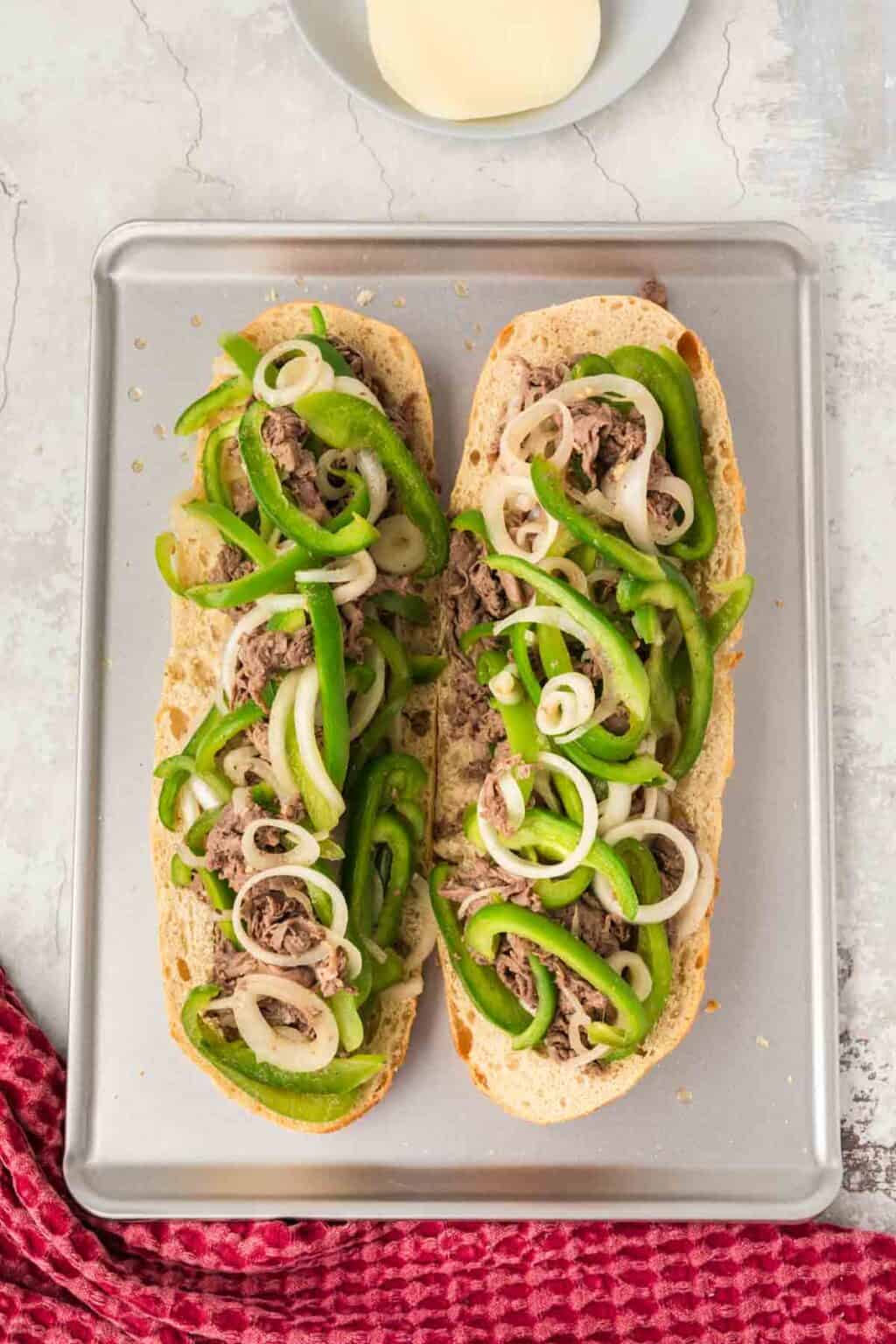 Philly Cheesesteak Bread Recipe and VIDEO