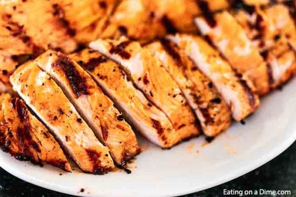 Grilled Buffalo Chicken Recipe - Only 3 ingredients