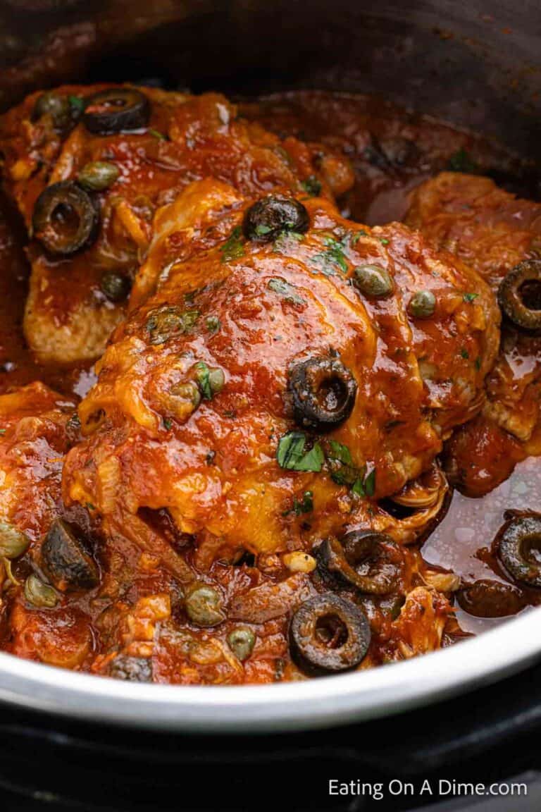 Instant Pot Chicken Cacciatore Recipe