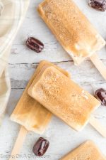 Root Beer Popsicles - easy and delicious root beer float popsicles