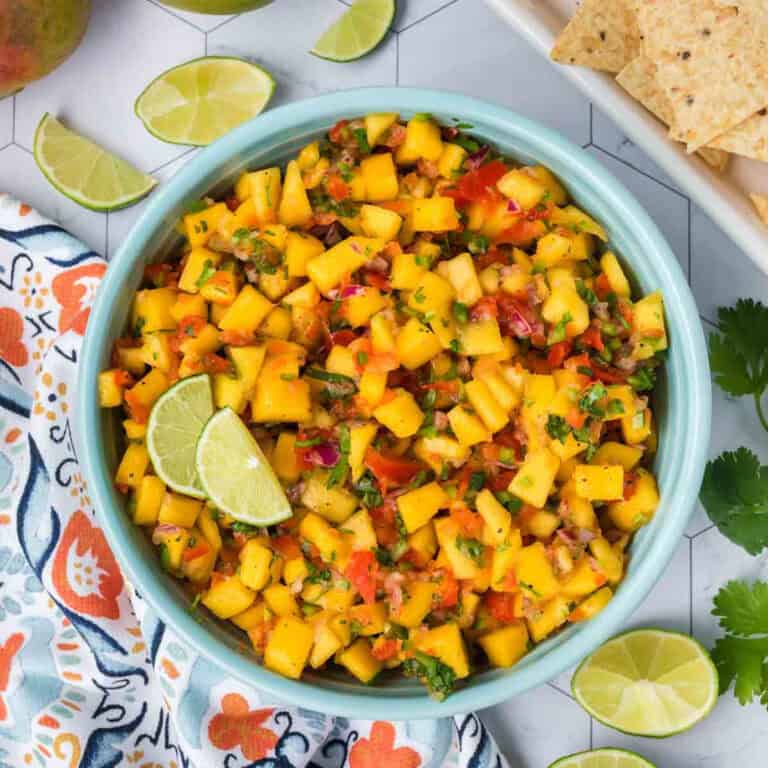Mango Salsa - Eating on a Dime