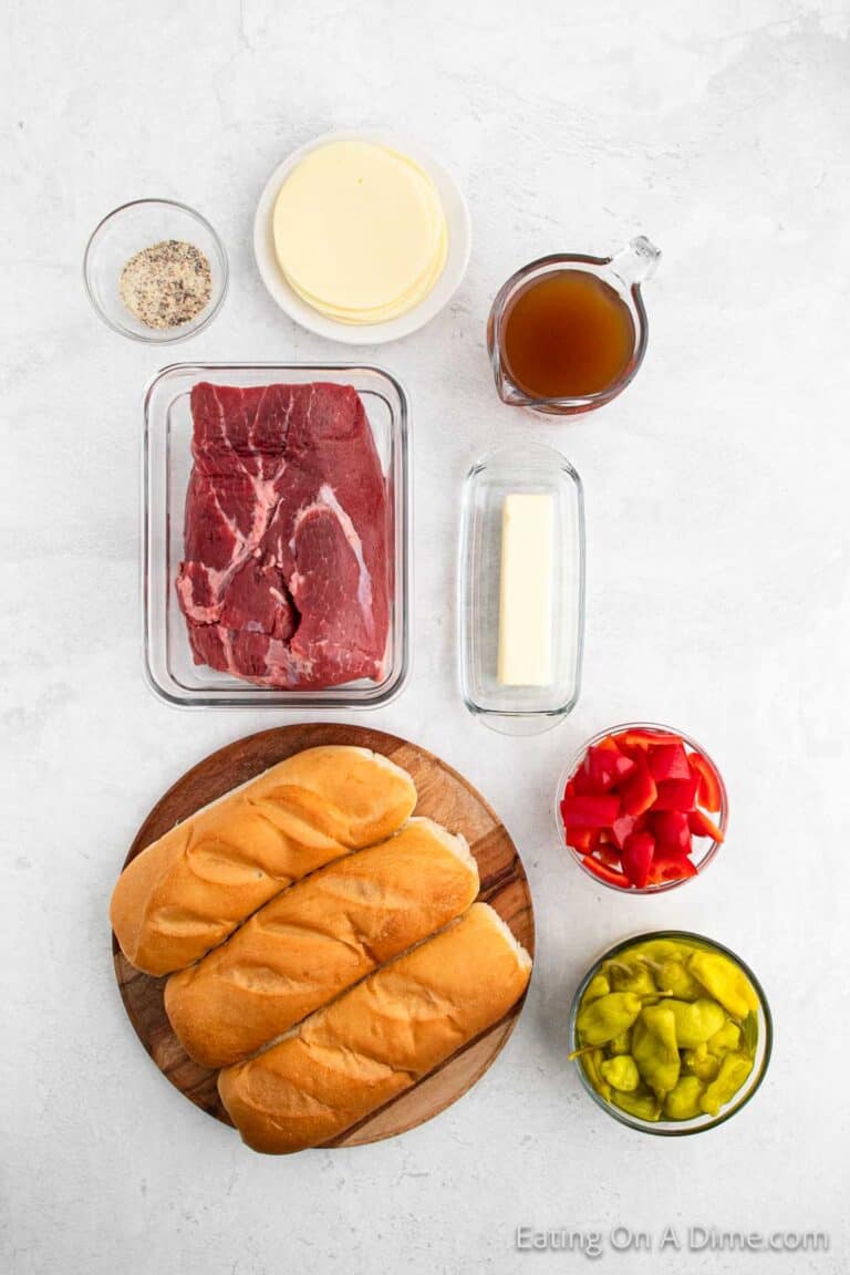 Instant Pot Italian Beef Sandwiches - Eating on a Dime
