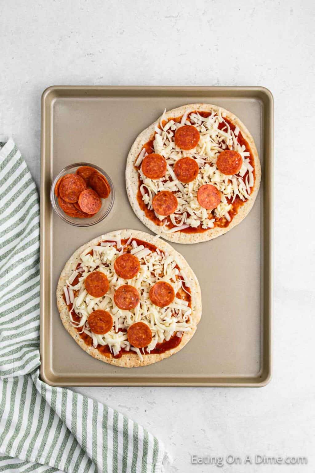 Pita Bread Pizza: Quick and Easy Meal Idea - Eating on a Dime