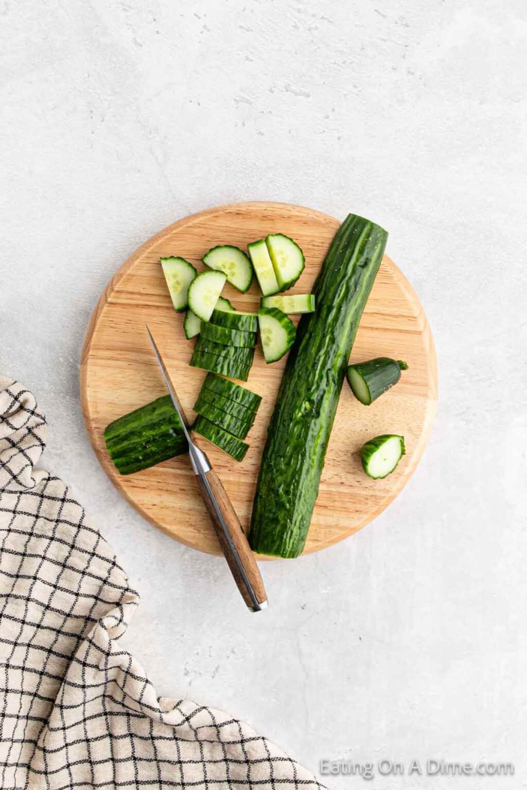 Easy Cucumber and Tomato Salad with Red Onion