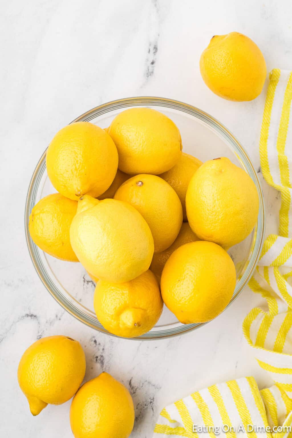How to Freeze Lemons - Eating on a Dime