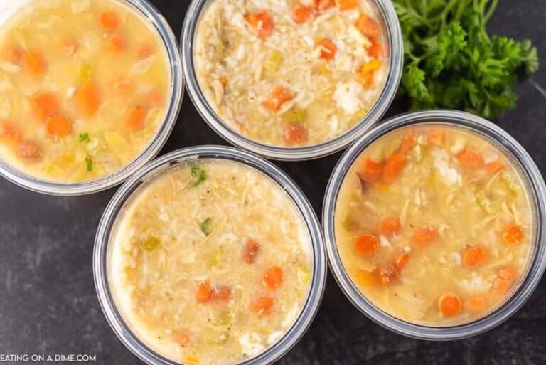 How to freeze soup - how to freeze soup in individual containers