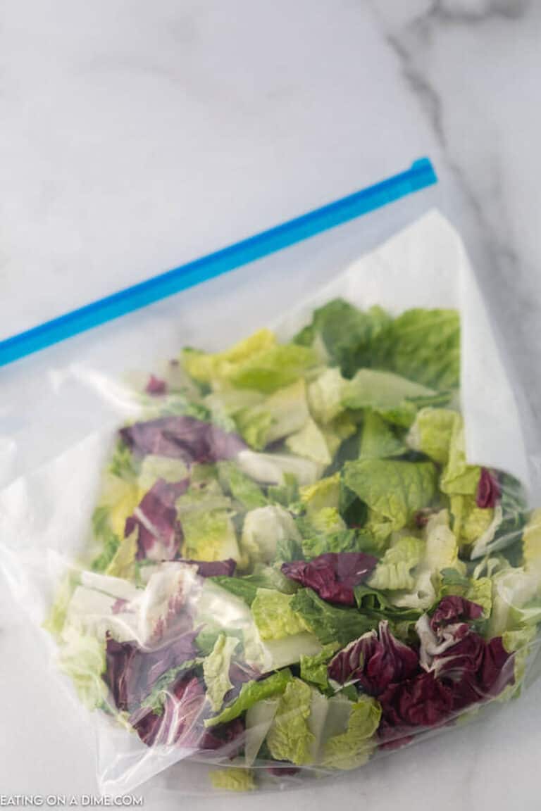 How to Keep Salad Fresh - Eating on a Dime