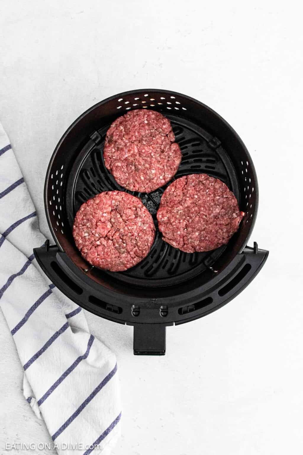 Air Fryer Hamburgers: Quick and Delicious Meal - Eating on a Dime