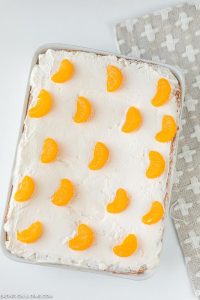 Mandarin Orange Angel Food Cake Recipe - only 3 Ingredients