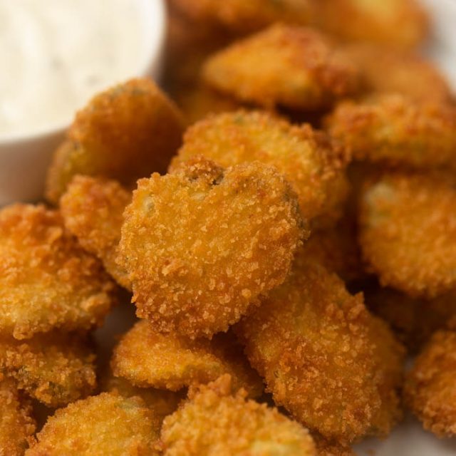 Deep fried pickles - How to make deep fried pickles