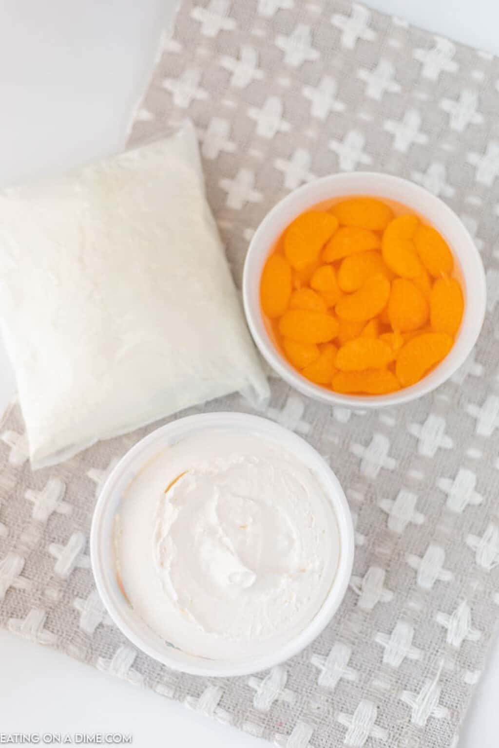 Mandarin Orange Angel Food Cake Recipe - only 3 Ingredients