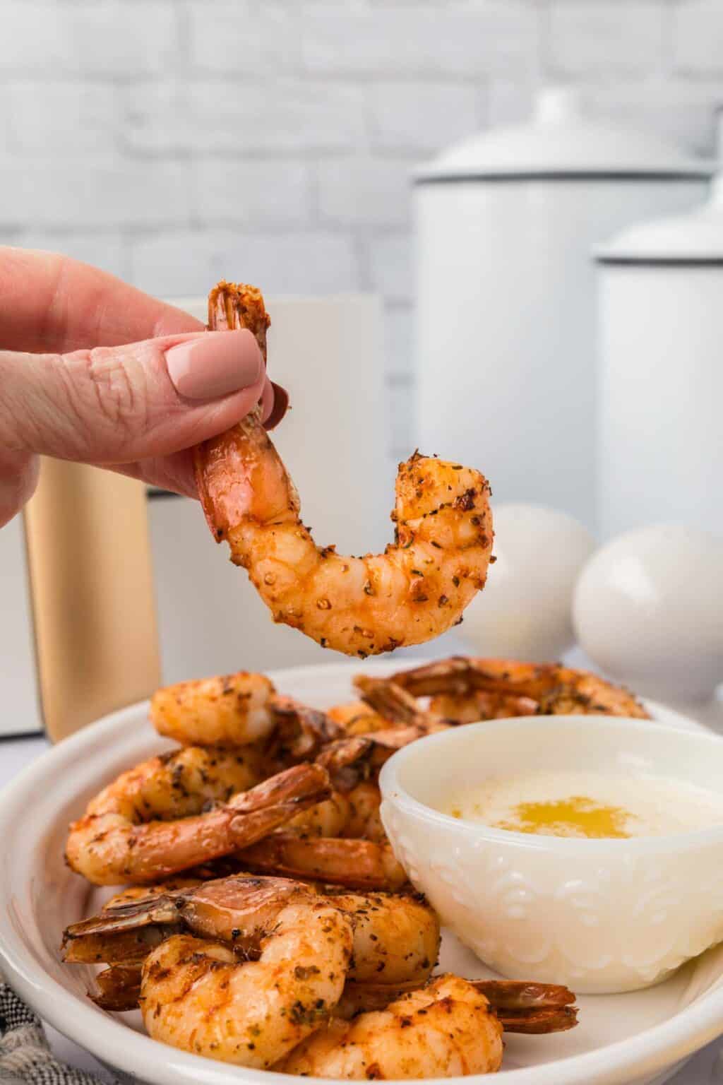 Air Fryer Shrimp - Eating on a Dime
