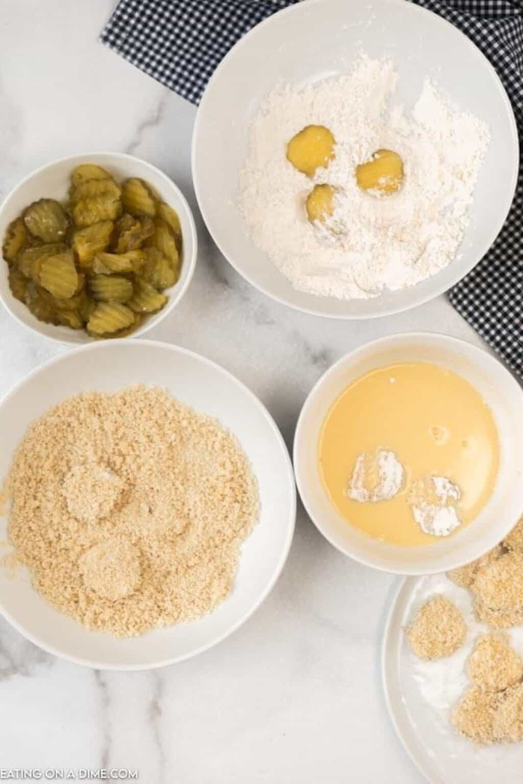 Deep fried pickles - How to make deep fried pickles