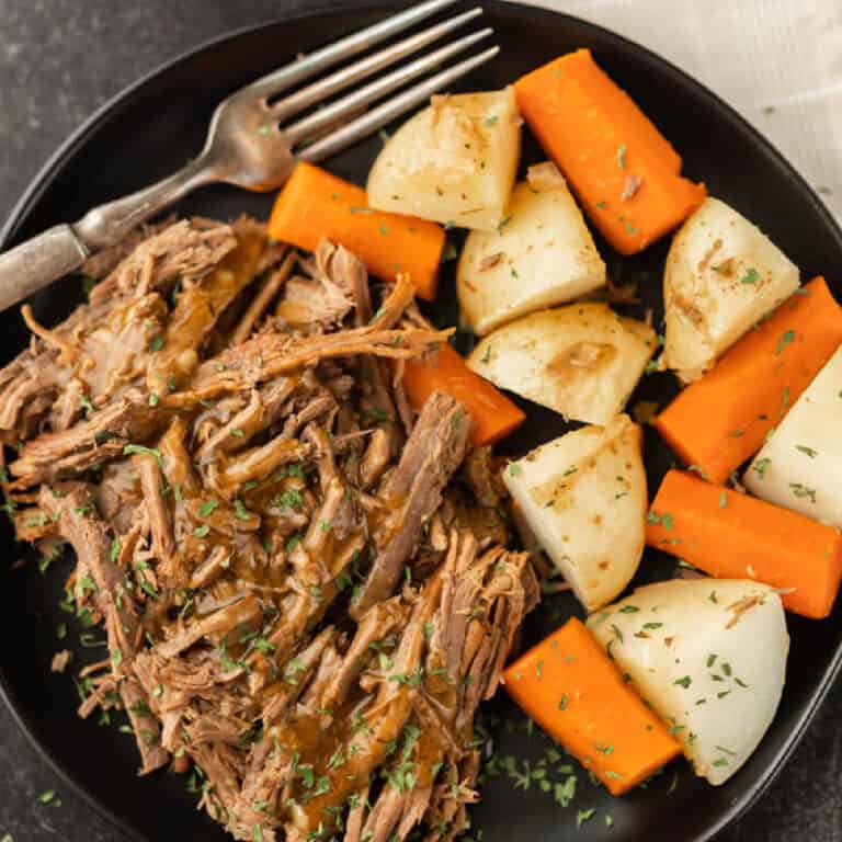 Slow Cooker Pork Roast (& VIDEO) - Eating on a Dime