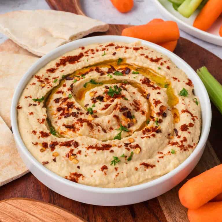 Homemade Hummus - Eating on a Dime