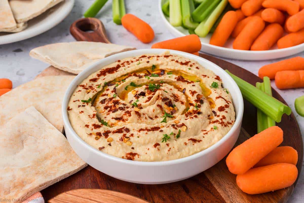 Homemade Hummus - Eating on a Dime