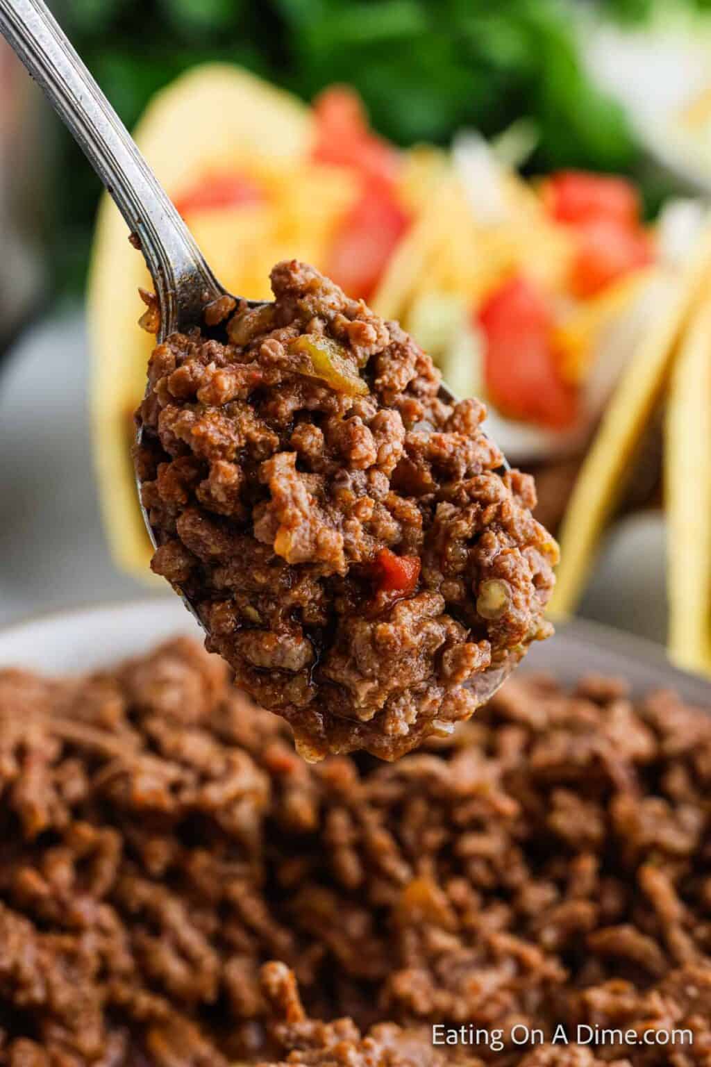 Instant Pot Taco Meat - Eating on a Dime