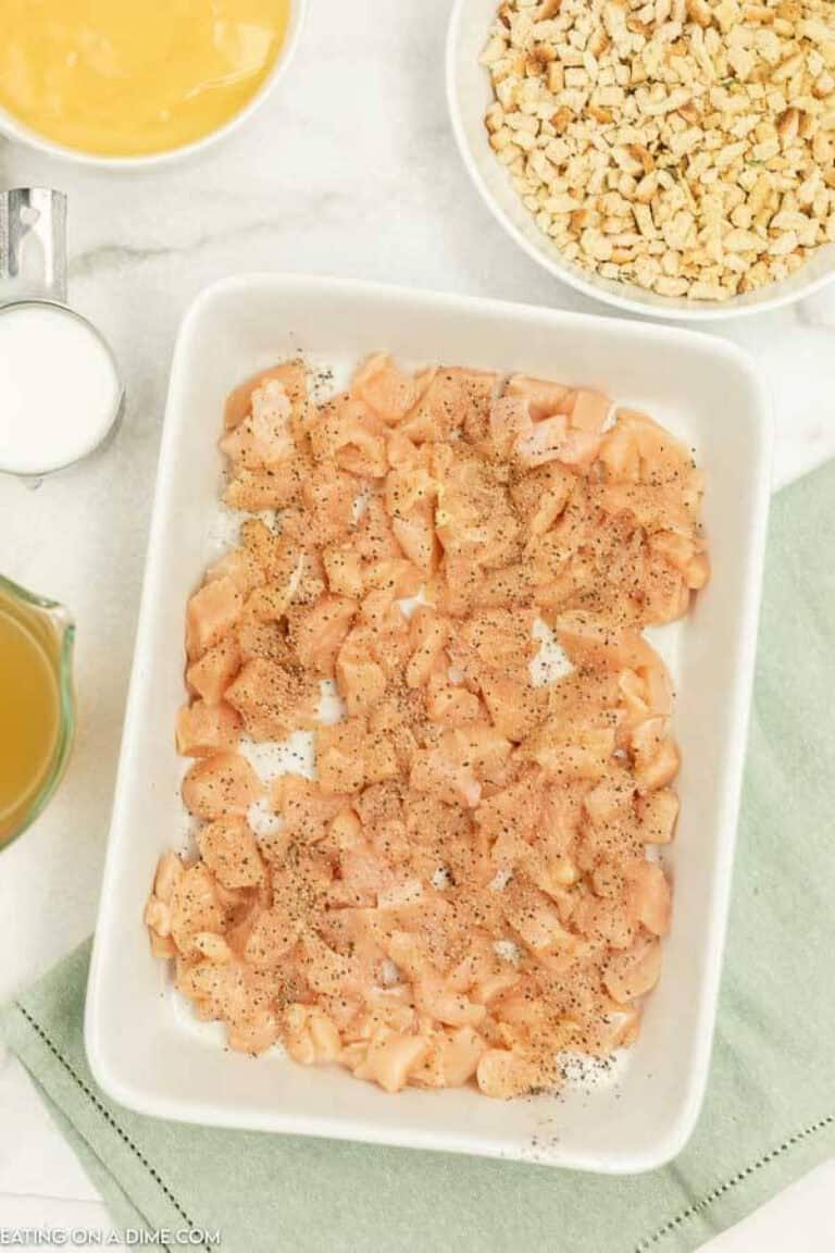 Chicken Stuffing Bake (& VIDEO!) - Chicken and Stuffing Casserole
