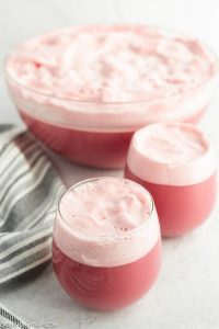 Easy Raspberry Sherbet Punch Recipe - Pink Punch Recipe