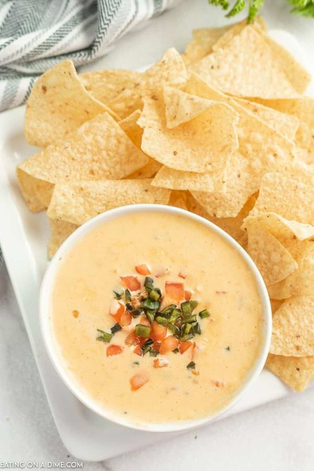 Copycat Qdoba Queso Recipe - Eating on a Dime