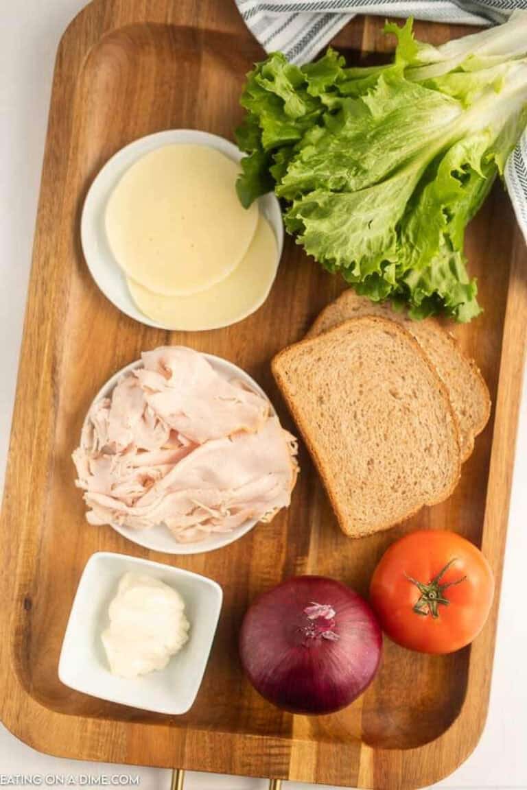Turkey Sandwich Recipe - Eating on a Dime