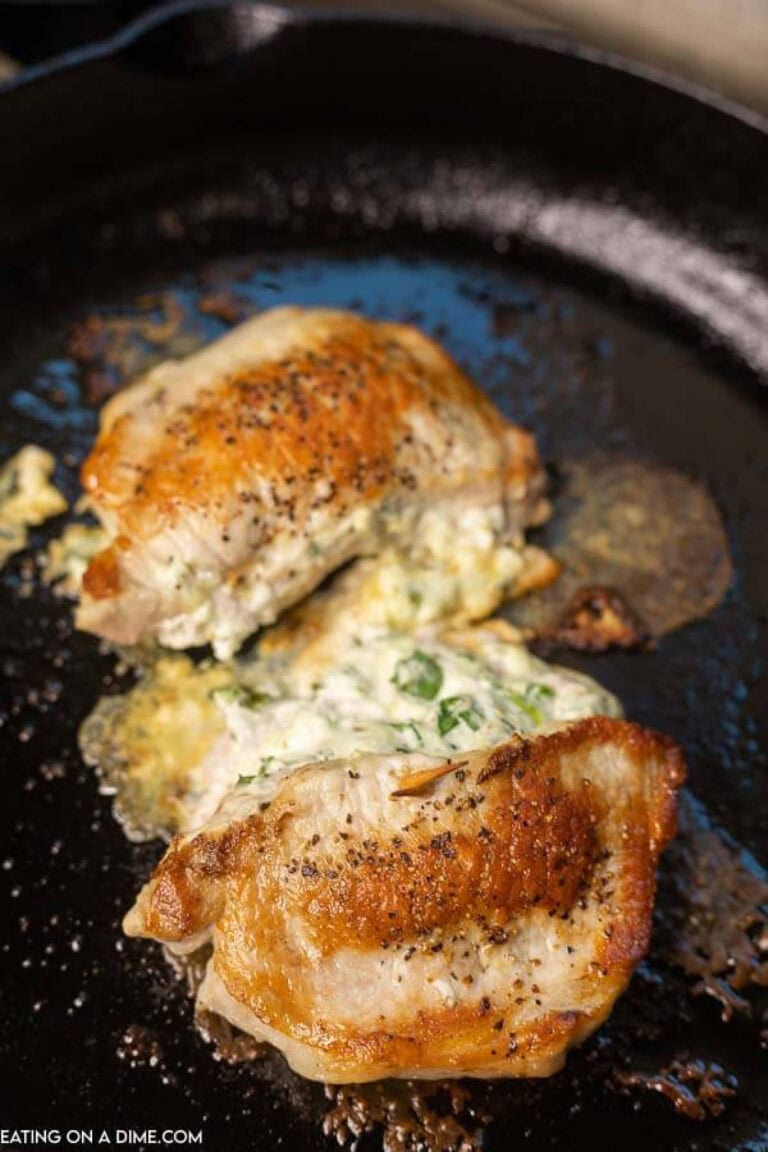 Baked Stuffed Pork Chops - Oven Baked Stuffed Pork Chops Recipe
