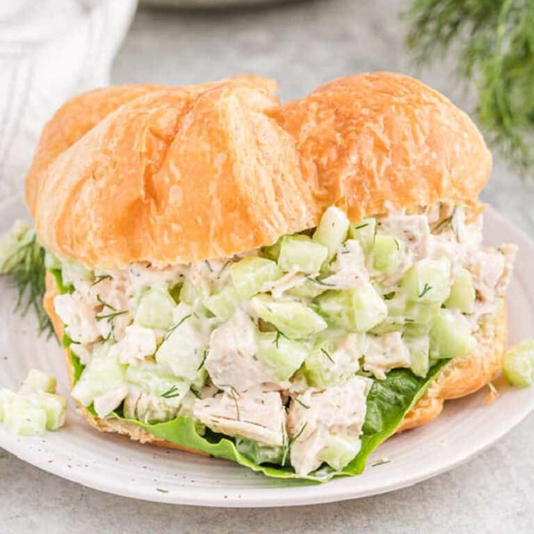 Chicken Cucumber Salad for Quick and Easy Lunch