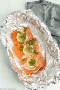 Grilled Salmon in Foil Recipe