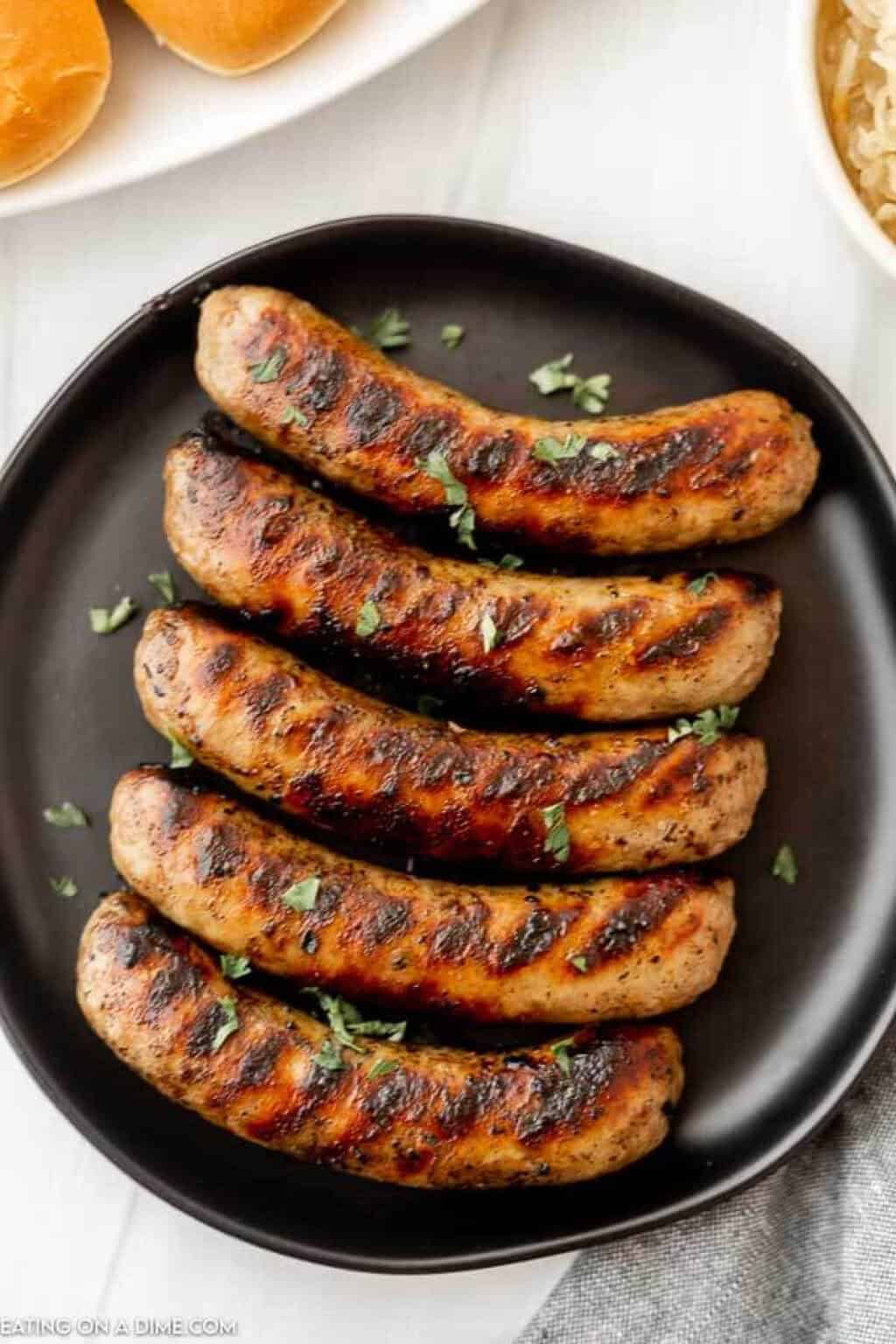 Easy Grilled Brats