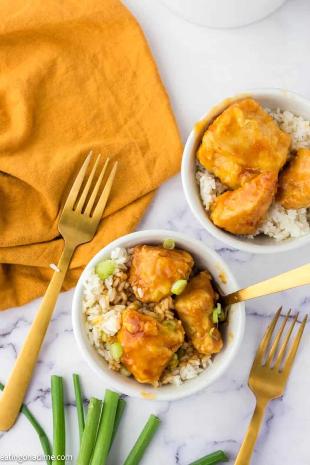 Orange Chicken Recipe - easy orange chicken in 20 minutes