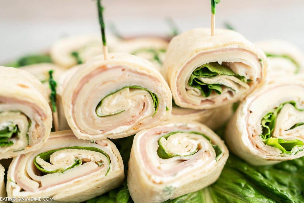 Pinwheel Sandwiches Recipe - Eating on a Dime