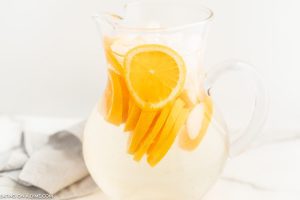Orange Water - Orange Infused Water with Mint