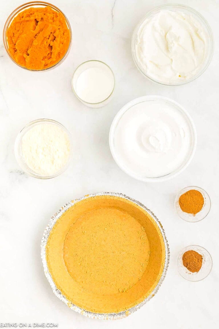 No Bake Pumpkin Pie Recipe - Eating on a Dime