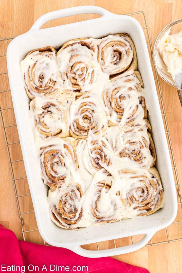 Copycat Cinnabon Cinnamon Rolls Recipe - Eating on a Dime