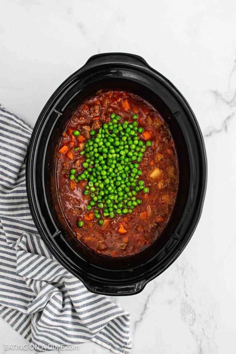 Crock Pot Ground Beef Stew: A Comfort Classic - Eating on a Dime