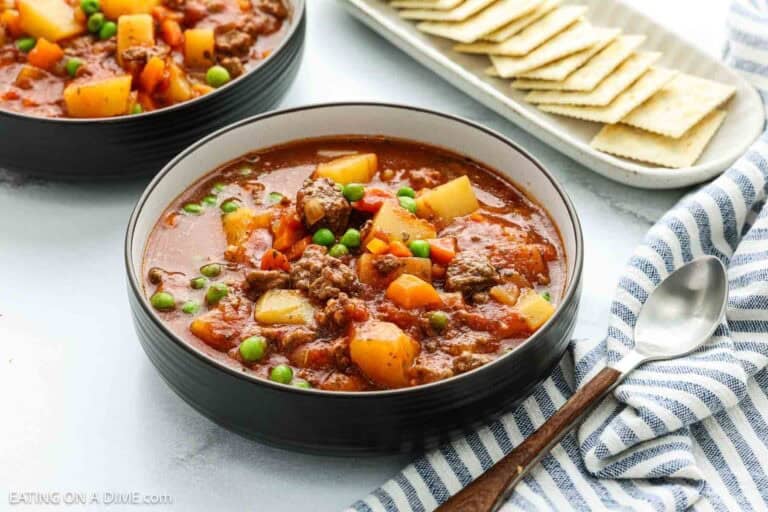Crock Pot Ground Beef Stew: A Comfort Classic - Eating on a Dime