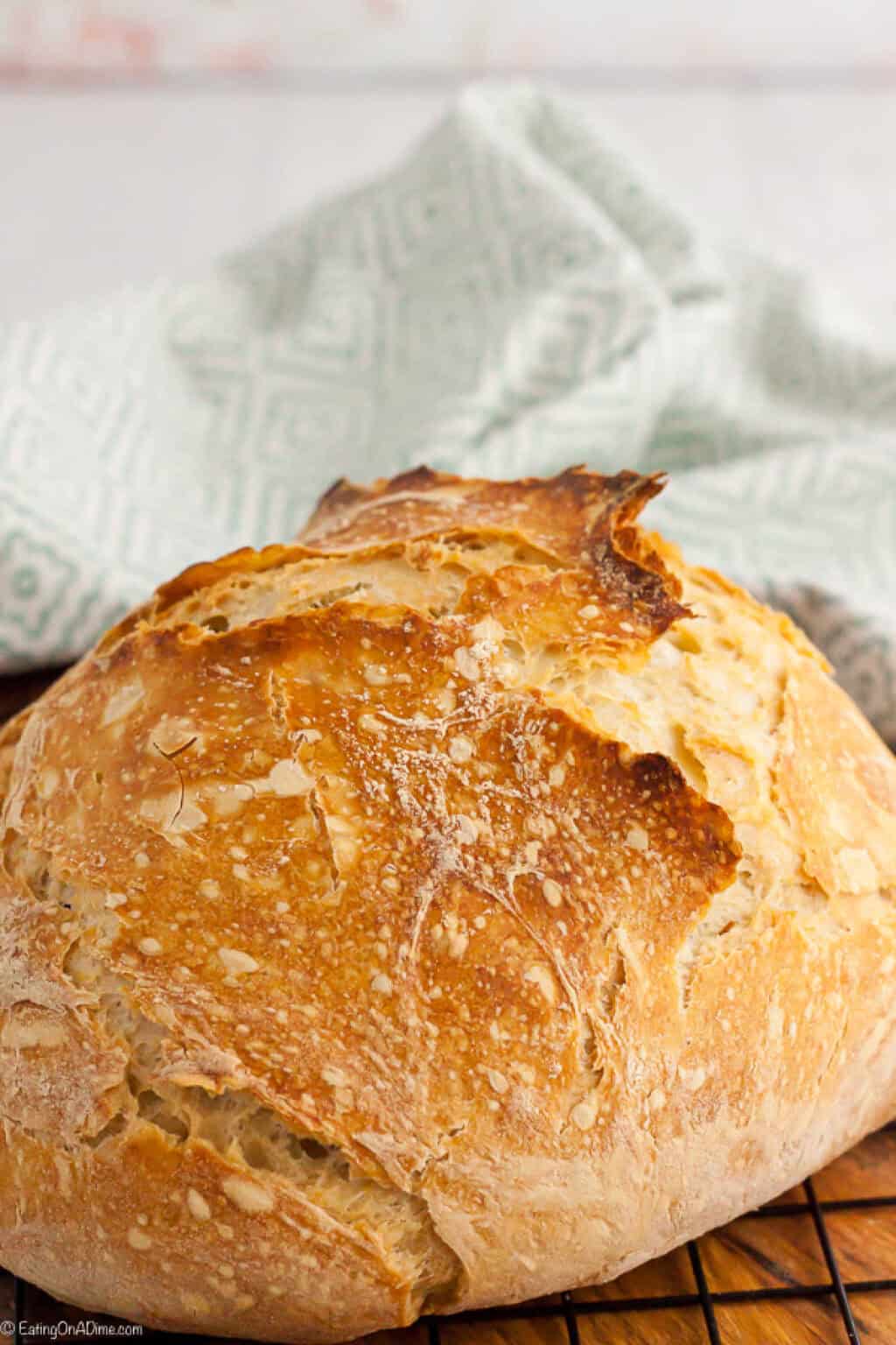 Artisan Bread Recipe (& VIDEO!) - fast easy artisan bread recipe
