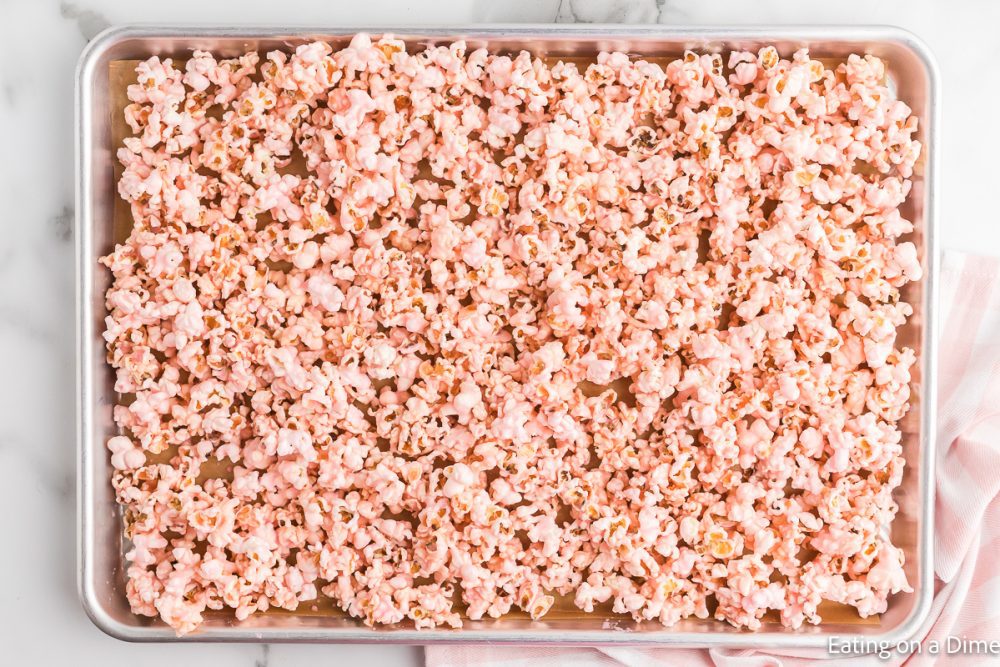 Pink Popcorn Recipe - Eating on a Dime