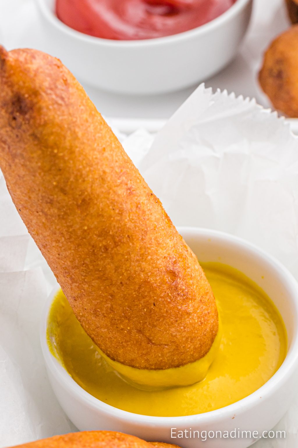 Homemade Corn Dogs - Eating on a Dime