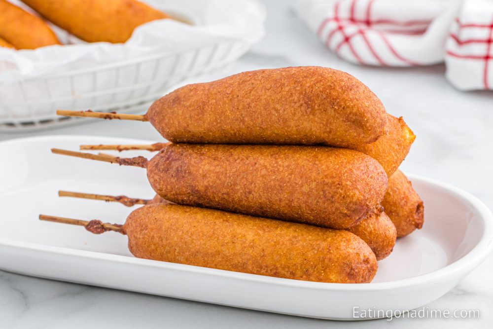 Homemade Corn Dogs - Eating on a Dime
