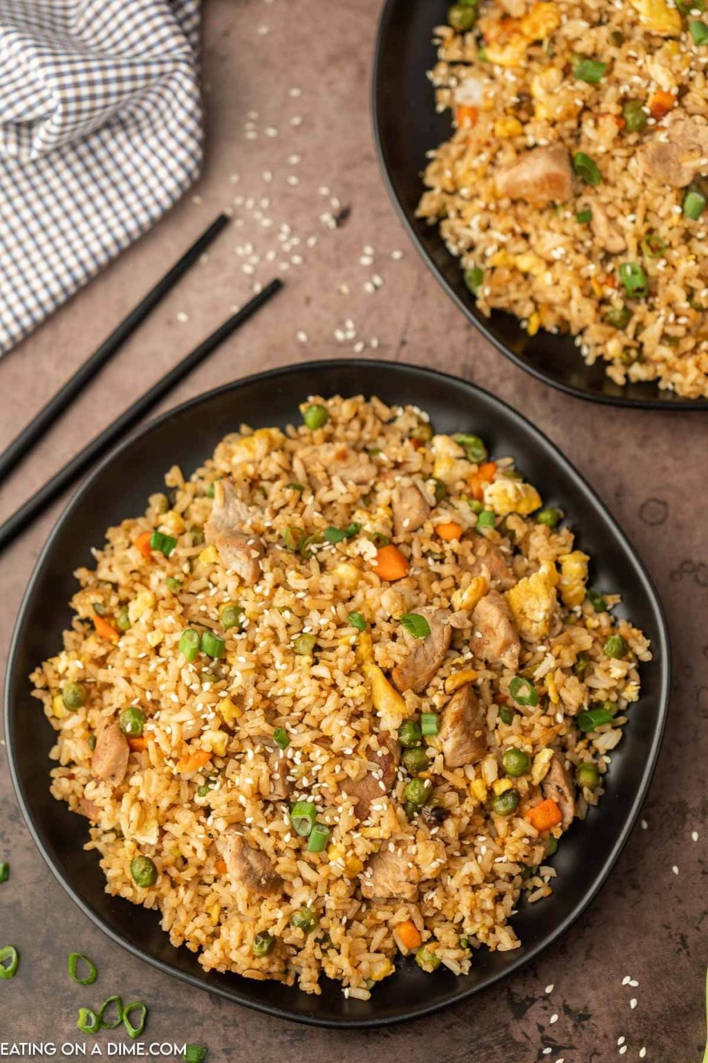 Pork Fried Rice Recipe: Simple and Delicious Meal - Eating on a Dime